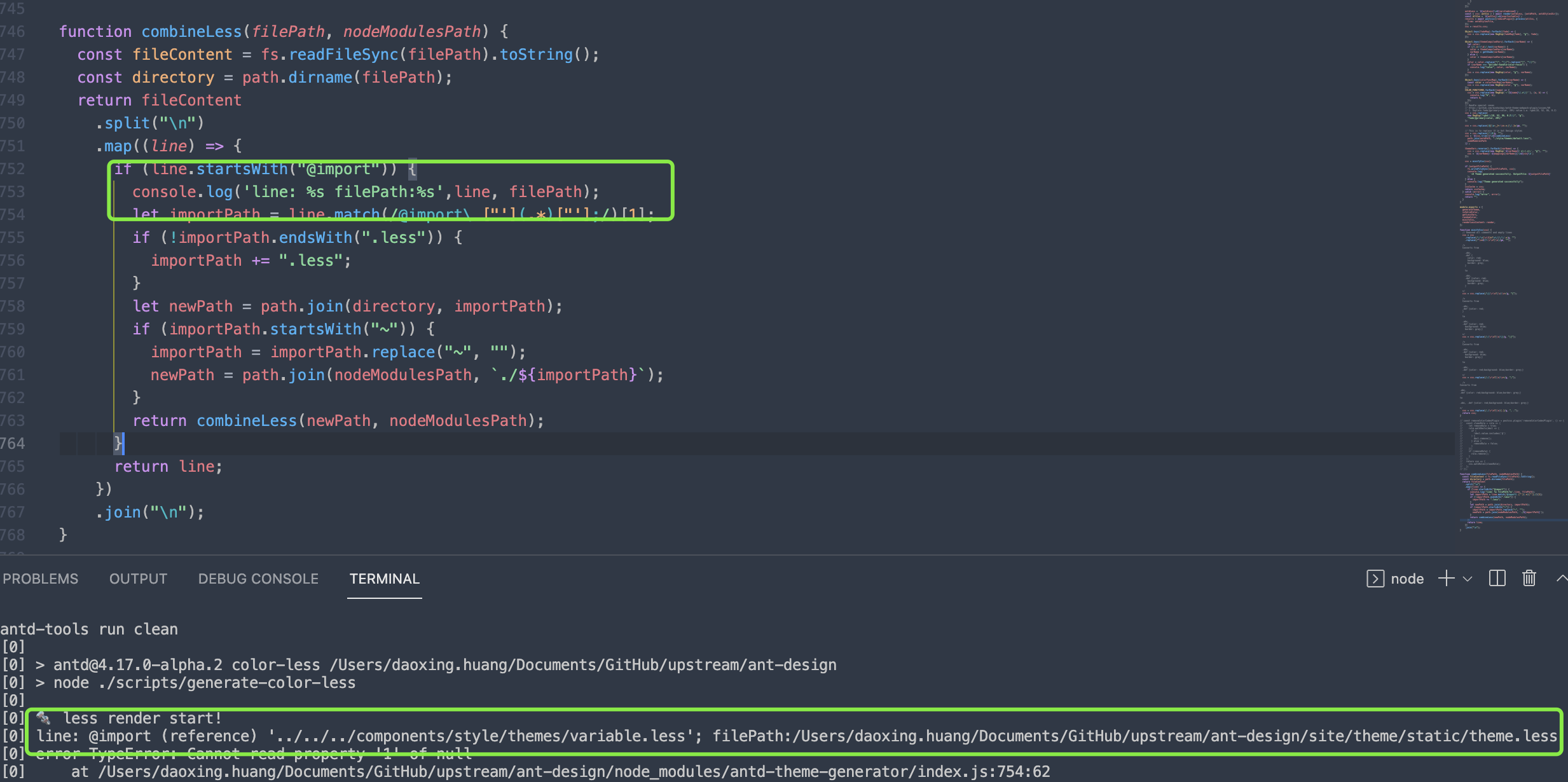 4.17.0-alpha.2 编译报错 style/index-default.css · Issue #32108 · ant-design ...