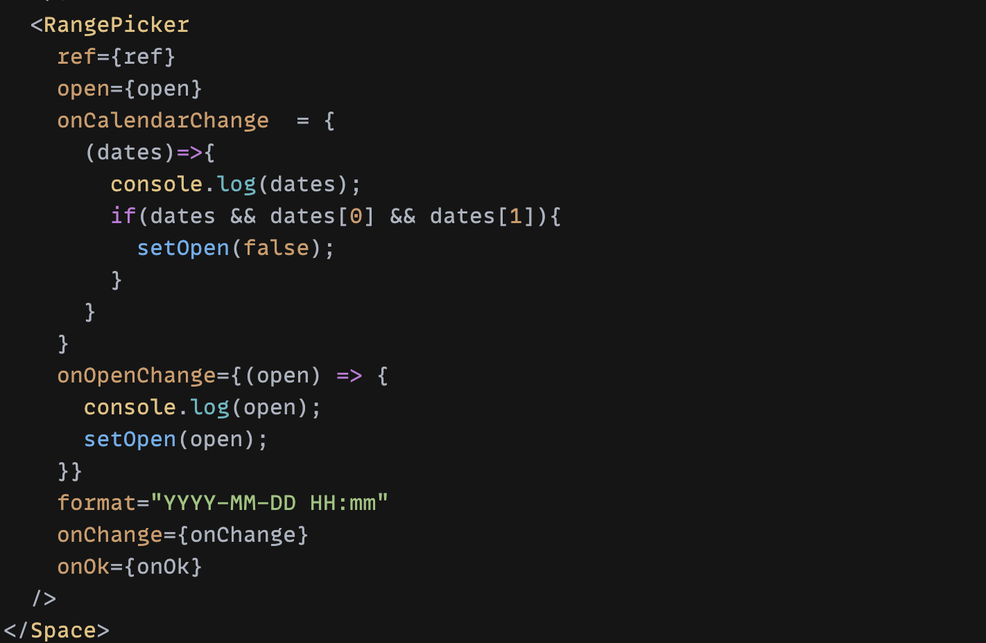 range picker 受控 open 后，需要三次点击选择行为关闭弹窗 · Issue #32134 · ant-design/ant ...