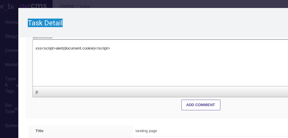 DotCMS v5.1.5 stored xss vul. · Issue #16890 · dotCMS/core · GitHub