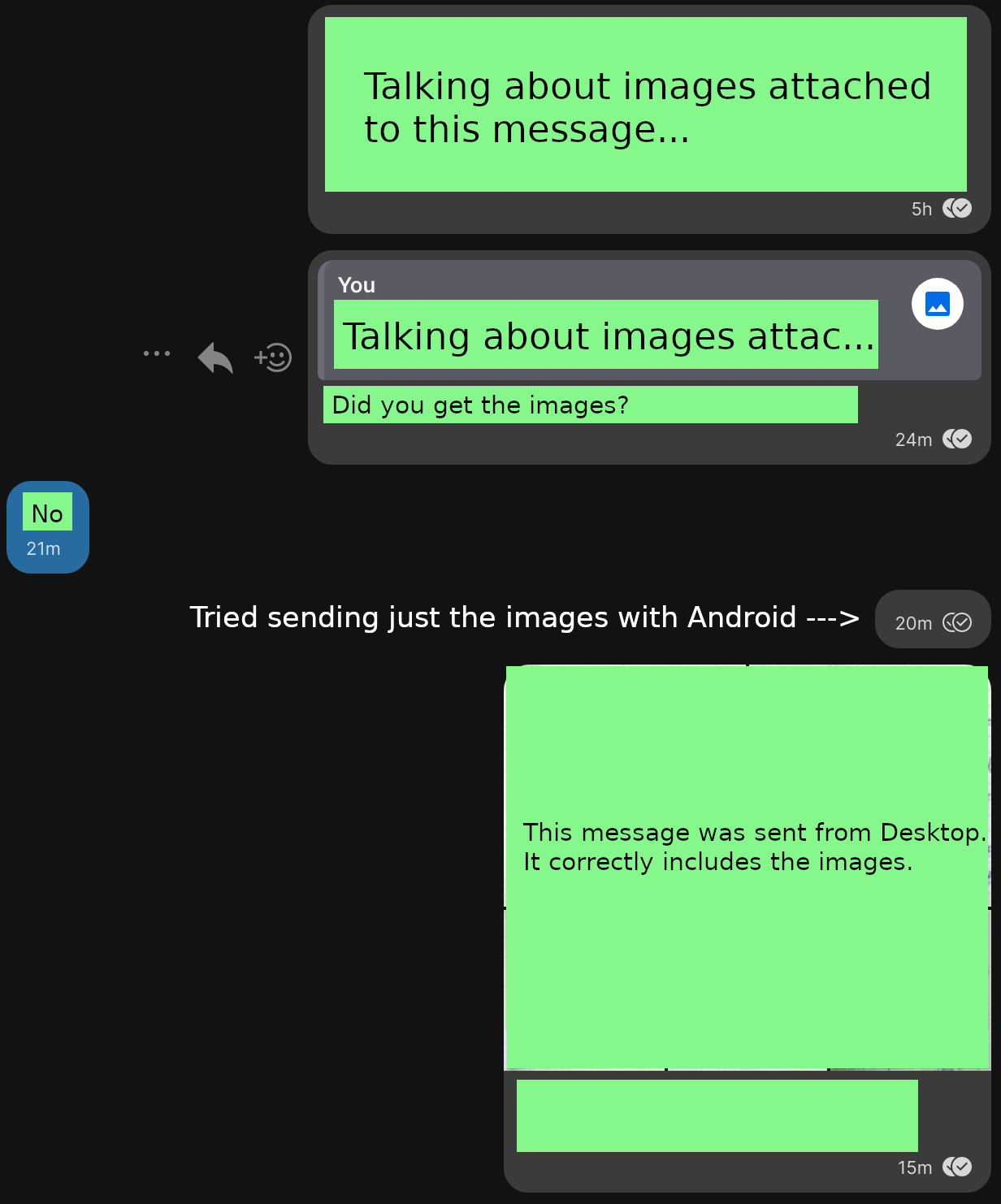 Specific Images Don T Send Properly · Issue 9570 · Signalapp Signal Android · Github