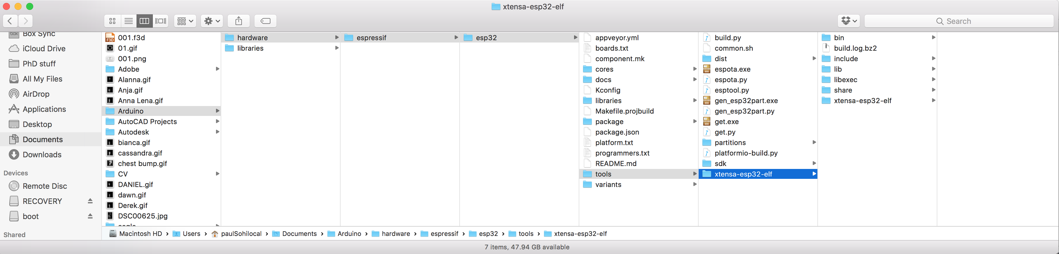 Can't install toolchain on a Mac · Issue #626 · espressif/arduino-esp32 · GitHub