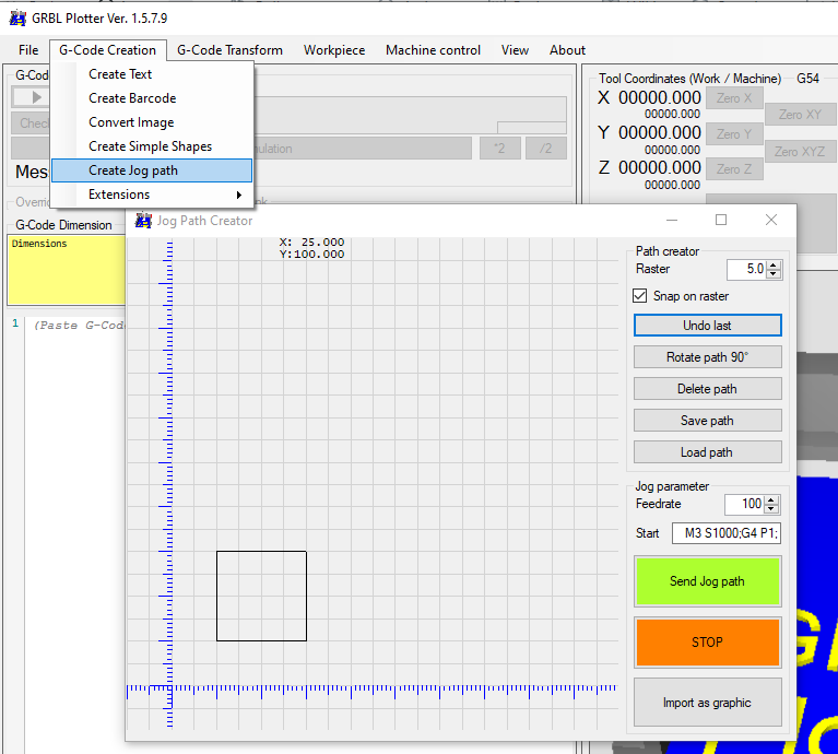Can some simple drawing functions be integrated? · Issue #194 · svenhb/GRBL-Plotter · GitHub
