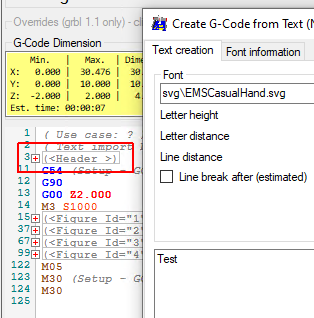 Create G-Code from Text SVG/LFF Freezes 1.6.0 · Issue #212 · svenhb ...