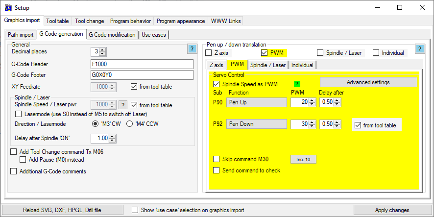 Problems to import spindle values from tool table in case of PWM servo · Issue #356 · svenhb ...