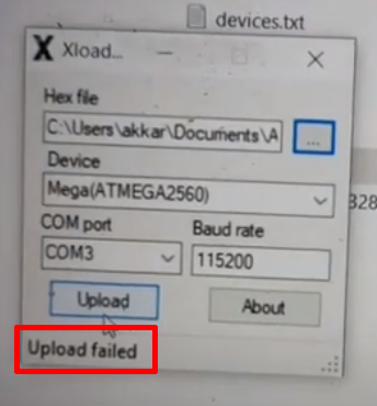 I cann't upload all firmware hex file to Arduino Mega2560 · Issue #362 · svenhb/GRBL-Plotter ...