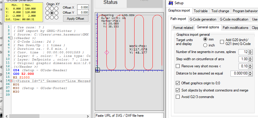 Questions about simulation and offset · Issue #129 · svenhb/GRBL-Plotter · GitHub