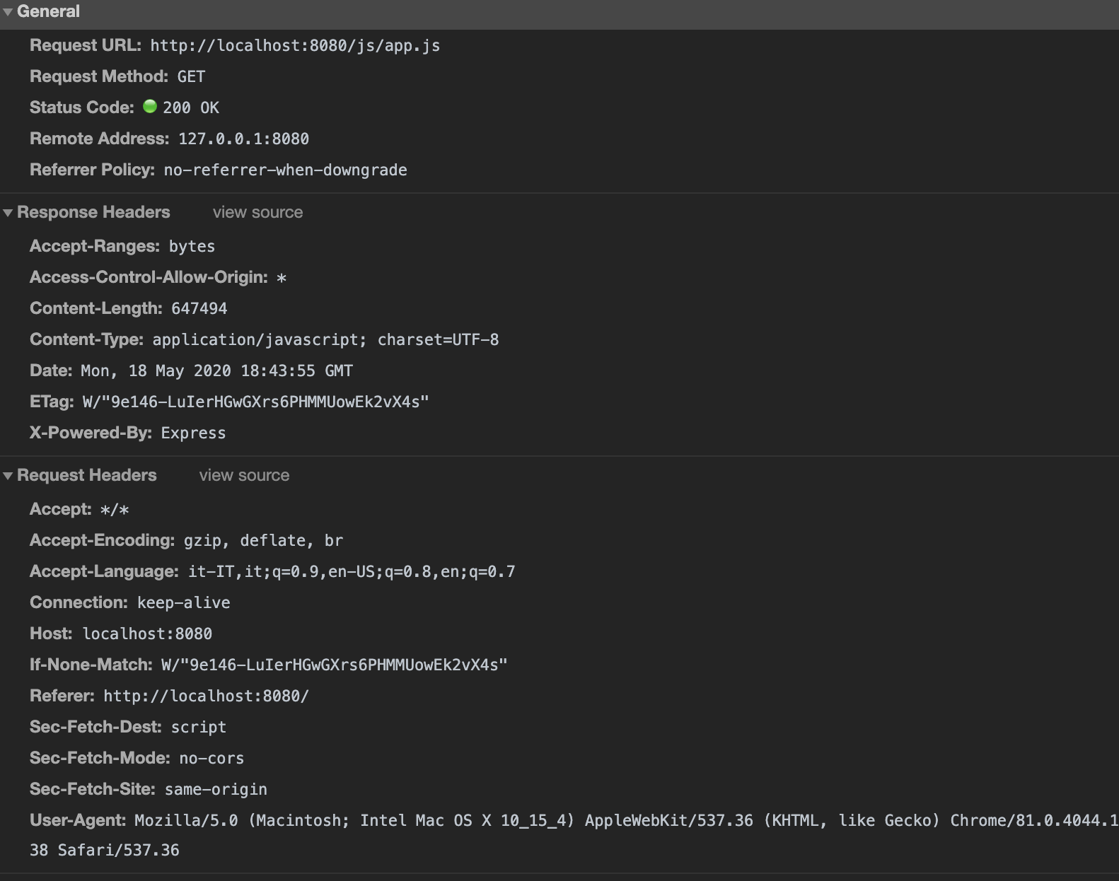 Issue with Helmet and Express 4.17 · Issue #218 · helmetjs/helmet · GitHub