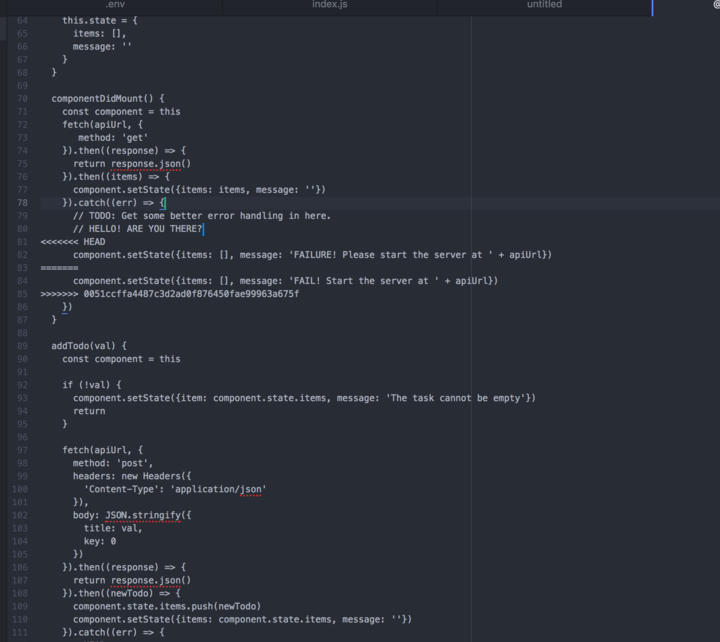Show The Git Conflict Gui When Sharing A Conflicted File · Issue 247 · Atomteletype · Github