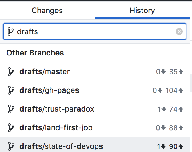 Add ability to filter the changes list · Issue #6407 · desktop/desktop ...