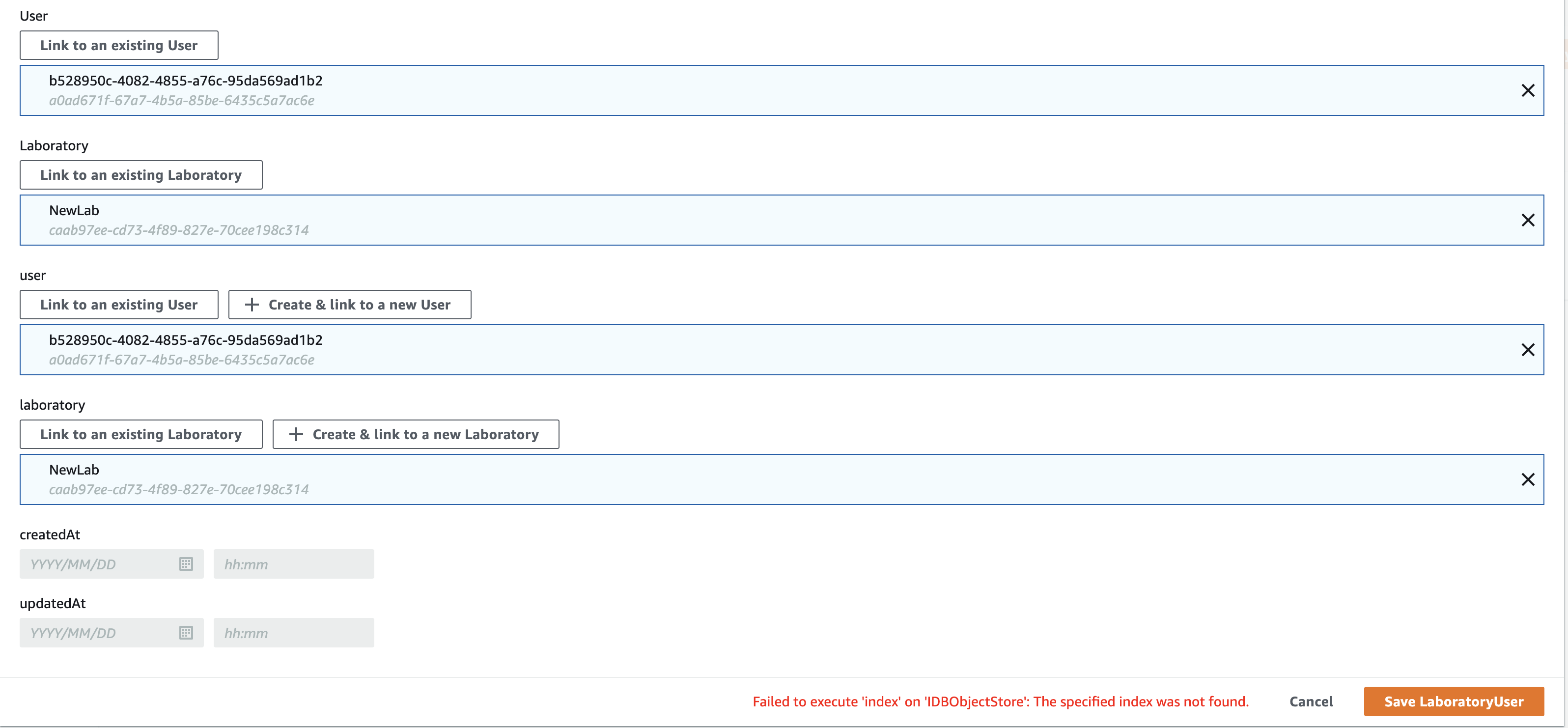 Cannot create many to many relationship, what am I doing wrong ...