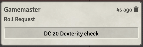 Allow DMs to 'forward' a roll prompt to connected clients · Issue #2513 · foundryvtt/dnd5e · GitHub