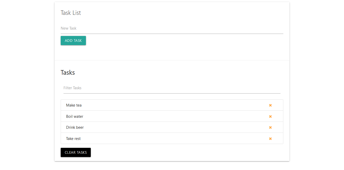 GitHub - devmahmud/Task-List-App: A task list DOM manipulation app where data is stored locally ...