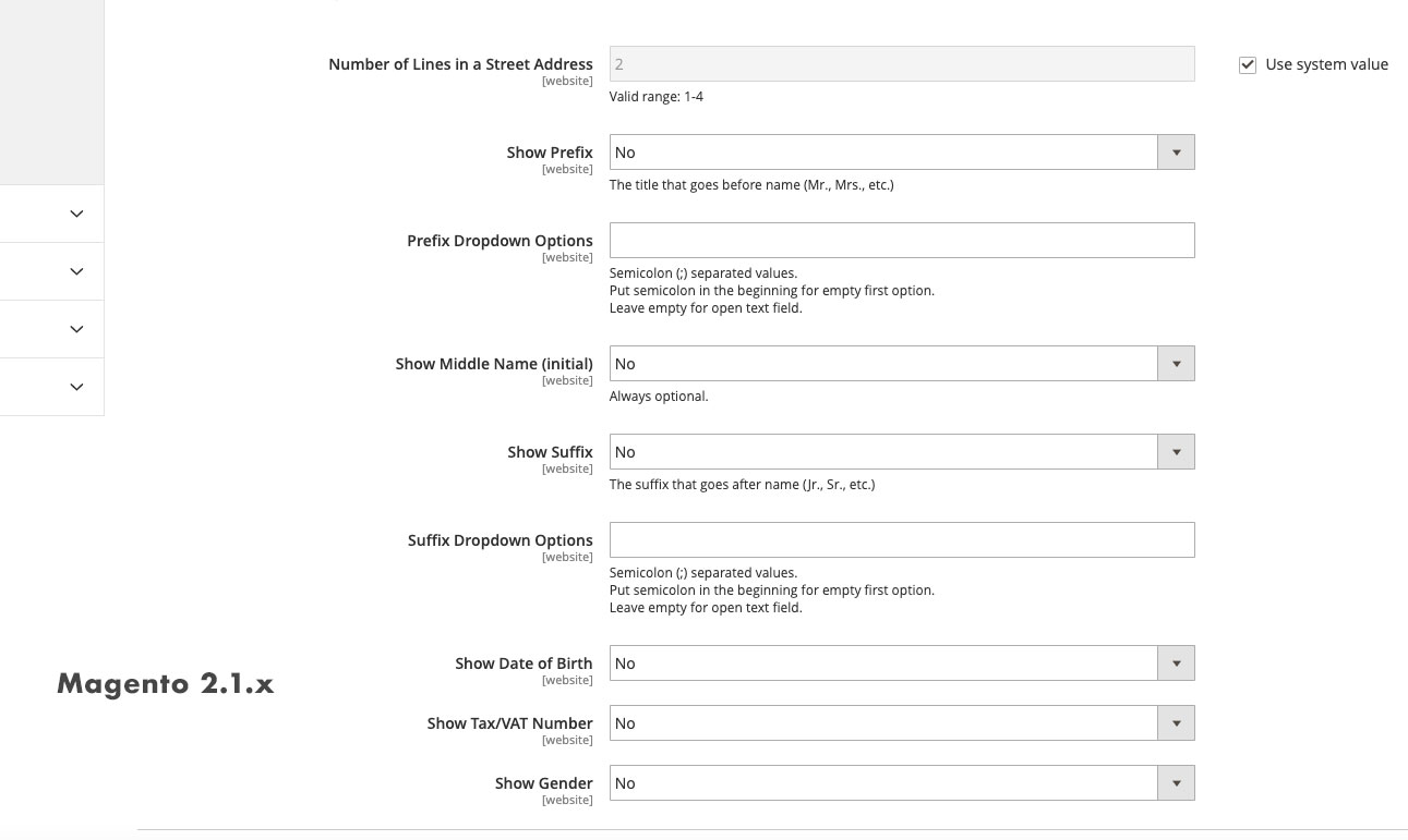 Make Company Required Field In Admin- Back-Port 2.1.x · Issue #22347 · magento/magento2 · GitHub