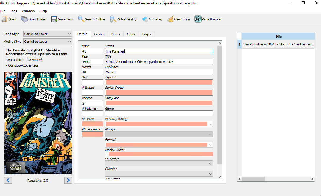 Crashing when images in subfolder · Issue #242 · comictagger/comictagger · GitHub