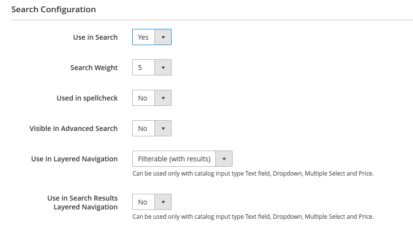 Attribute settings causes Elasticsearch to have an internal error an product listing is empty ...