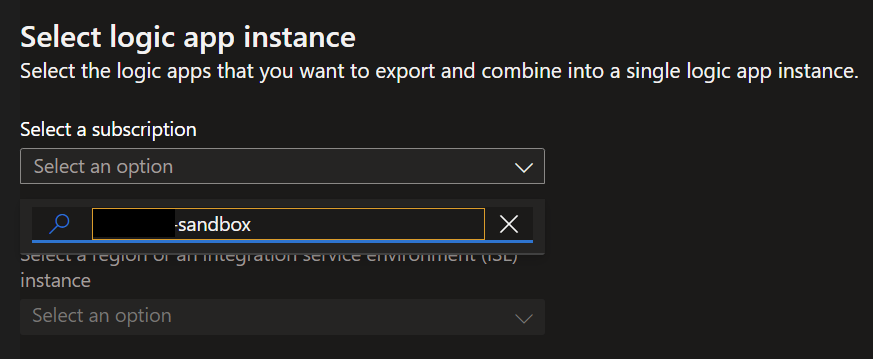 Cannot choose my subscription when exporting Consumption workflow to a local project · Issue ...