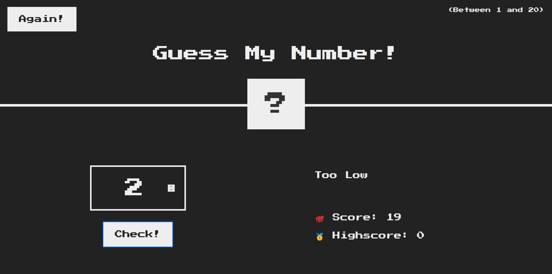 GitHub - carlinf/DOM-Guess-Number-JS