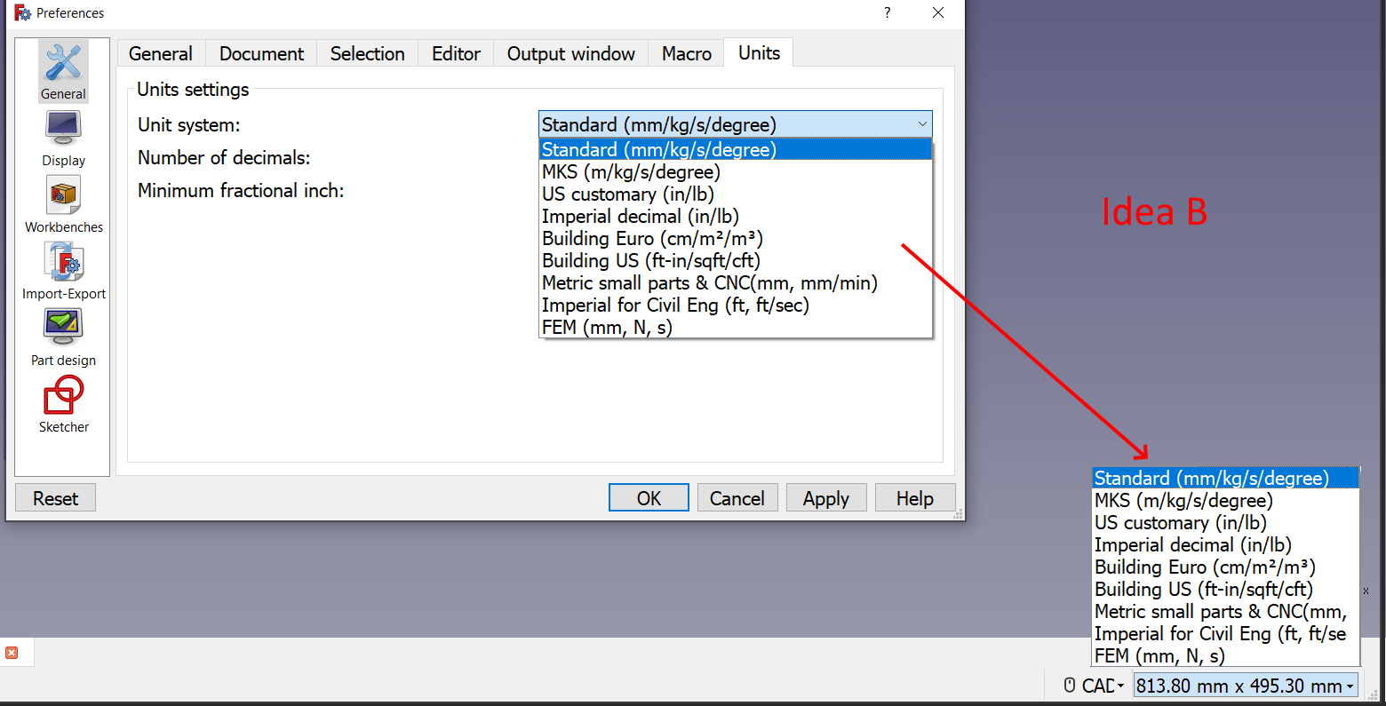 [Issue] 'Unit system' setting is hard to find in preferences · Issue #8800 · FreeCAD/FreeCAD ...