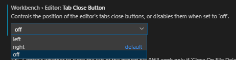 Editor: Tab Close Button.. Please add Hover · Issue #88253 · microsoft/vscode · GitHub