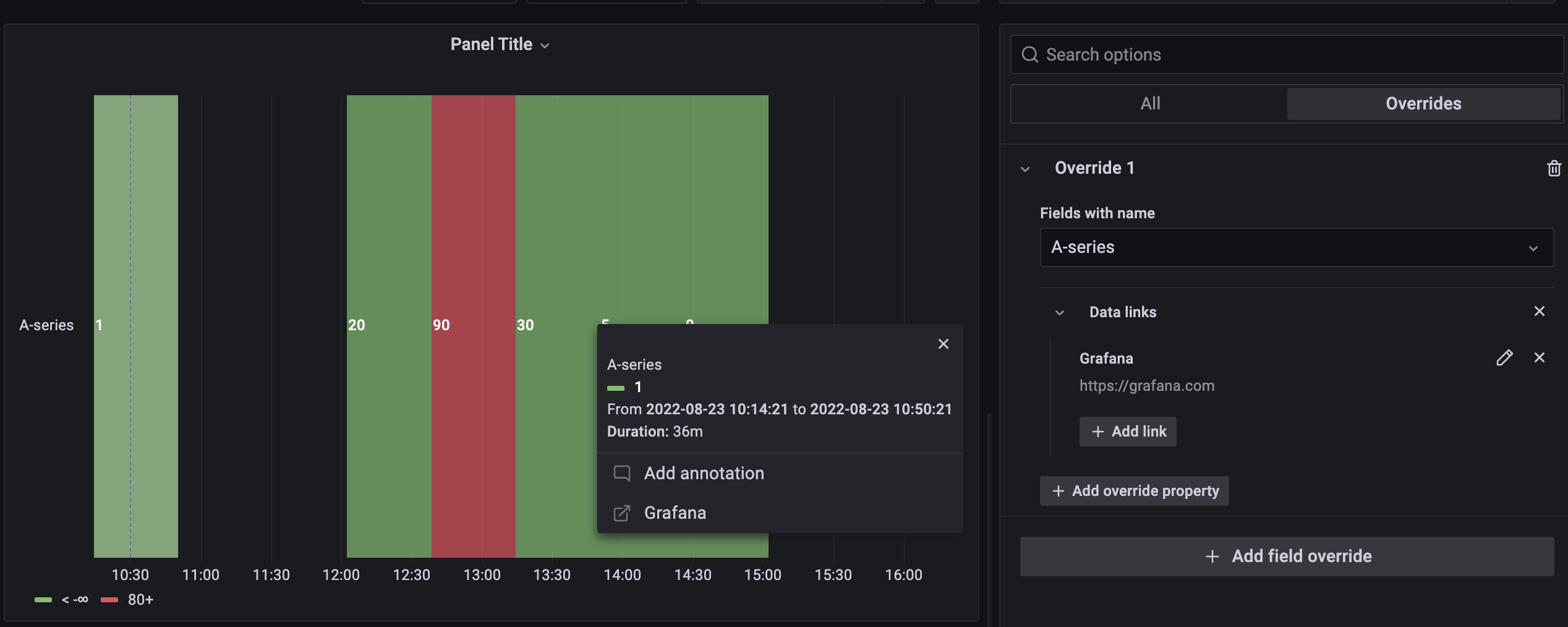 State timeline panel - data link support · grafana grafana · Discussion ...
