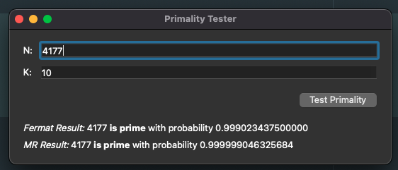 GitHub - ZYancey/Fermats-Primality-Tester: Fermats Primality Tester