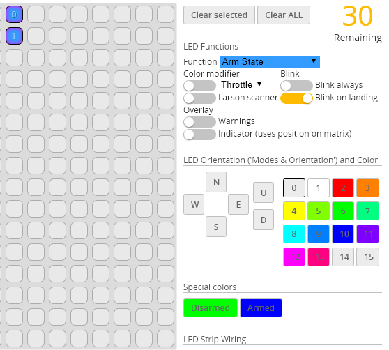 321 Blink On Landing Bug · Issue 605 · Betaflightbetaflight Configurator · Github 