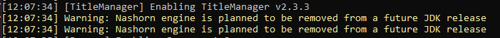 Remove this warning, please.. · Issue #360 · Puharesource/TitleManager · GitHub