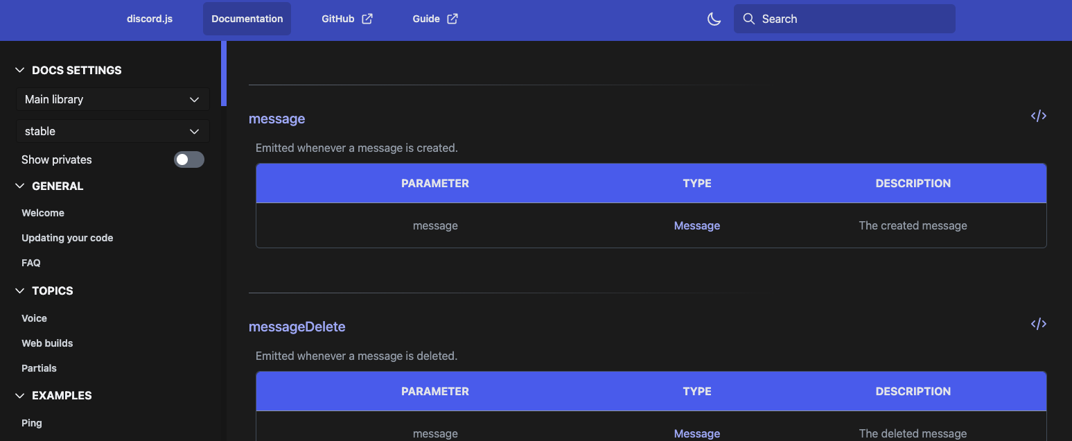 Firefox Couldn't load the documentation data. · Issue #6303 · discordjs/discord.js · GitHub