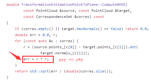 TransformationEstimationPointToPlane::ComputeRMSE · Issue #679 · isl ...