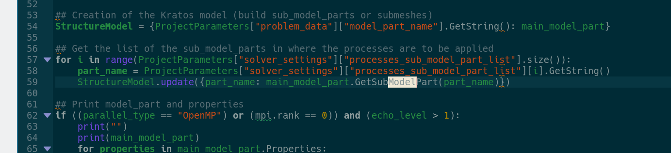 StructuralMechanics should use Kratos Model instead of a python dictionary · Issue #1045 ...