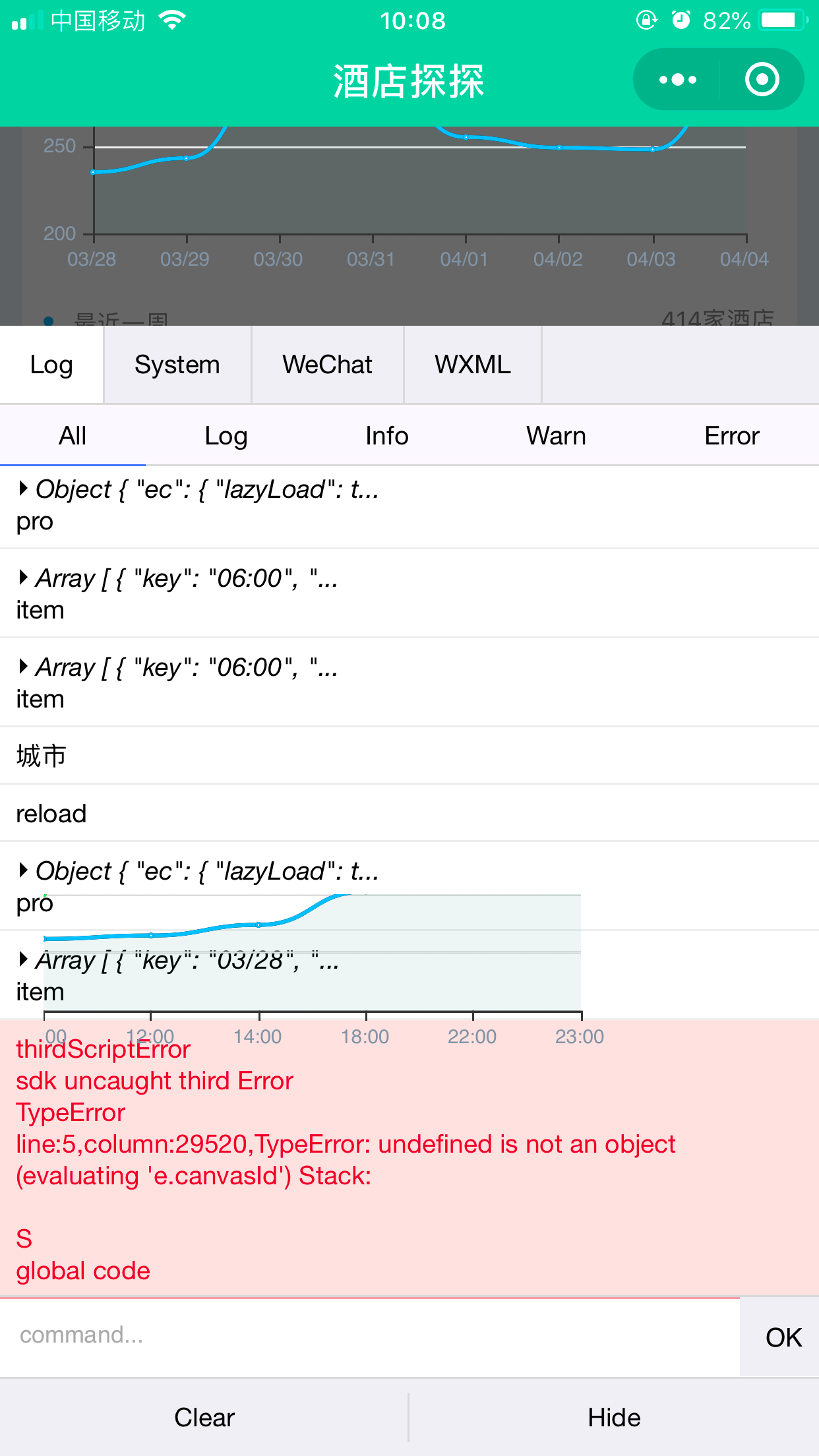 多个图表组件间切换时，局部刷新，其余图表会缩小，ios报错，安卓正常 · Issue #121 · ecomfe/echarts-for-weixin · GitHub