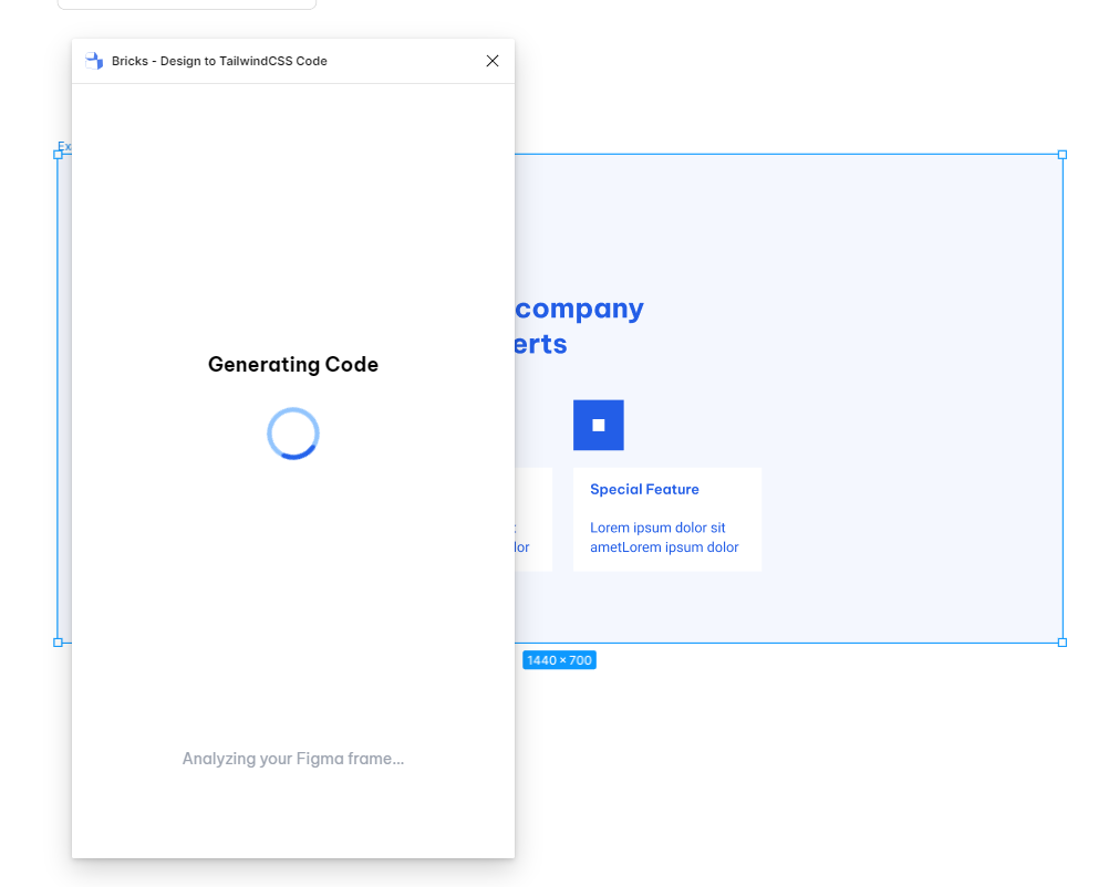 When there's an error, Figma plugin will be stuck at loading screen ...