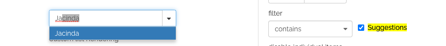BUG - COMBOBOX - Suggestions true a filter contains · Issue #1058 · jquense/react-widgets · GitHub