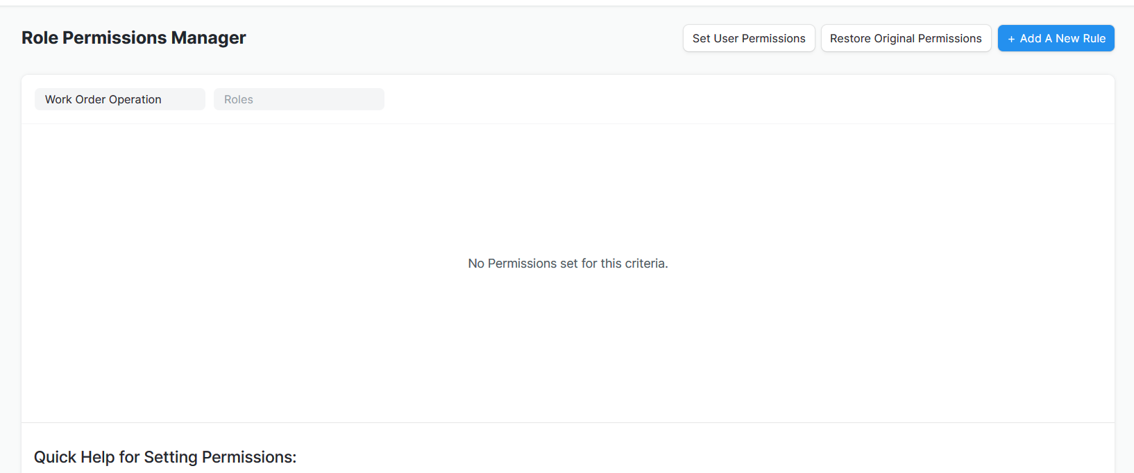 Bug: "Work Order Operation" Missing Permissions · Issue #37305 · frappe/erpnext · GitHub