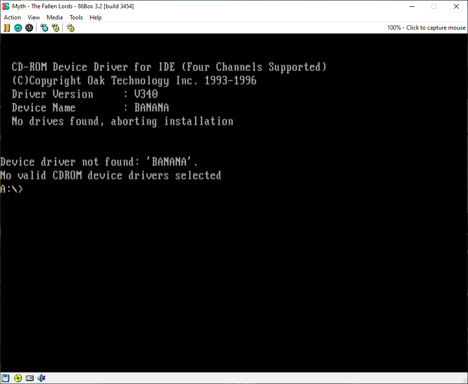 MS CD-ROM drivers not working with ASUS P/I-P65UP5 (C-P55T2D) · Issue ...