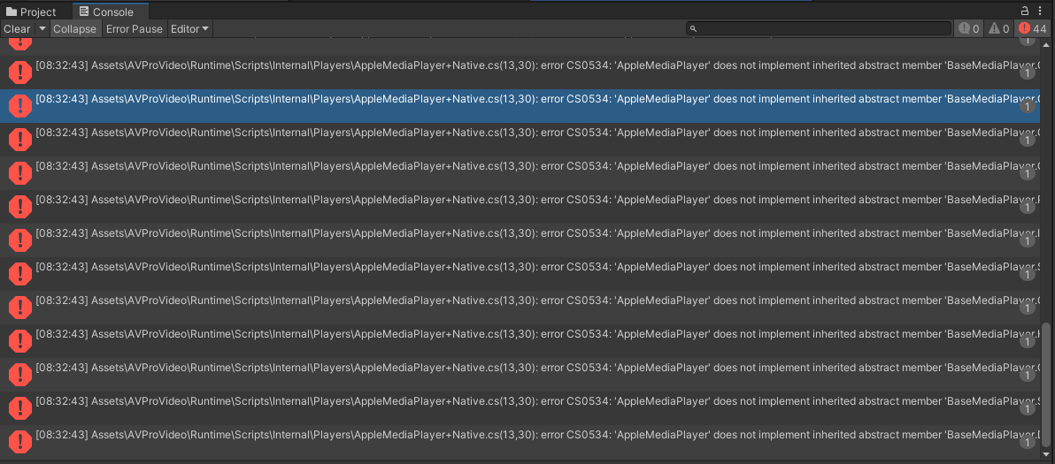Issue Importing Latest Avpro With Windows When Targeting Macos · Issue 1316 · Renderheads