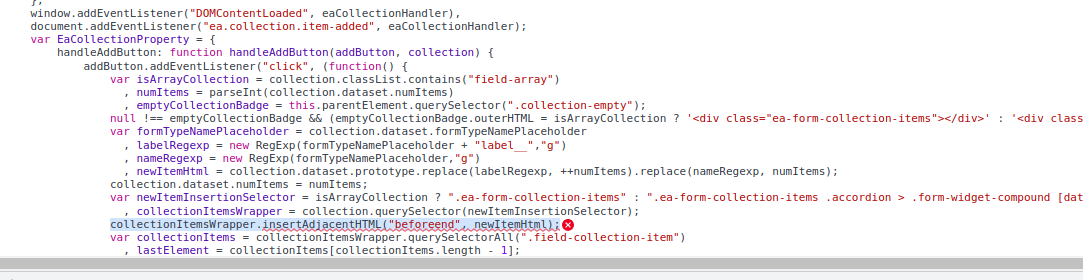 CollectionField - incorrect index · Issue #5713 · EasyCorp/EasyAdminBundle · GitHub