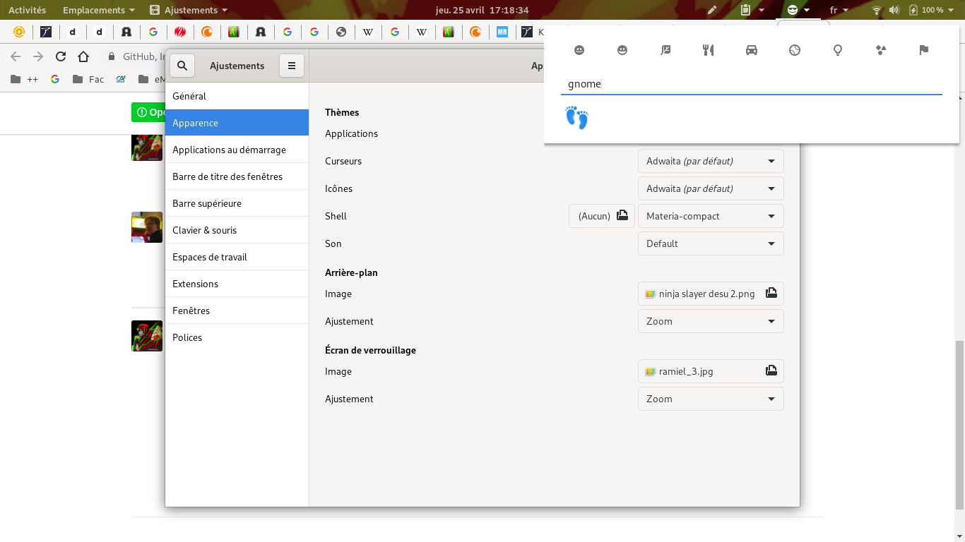Text in search entry is white, on a white background. · Issue #69 · maoschanz/emoji-selector-for ...