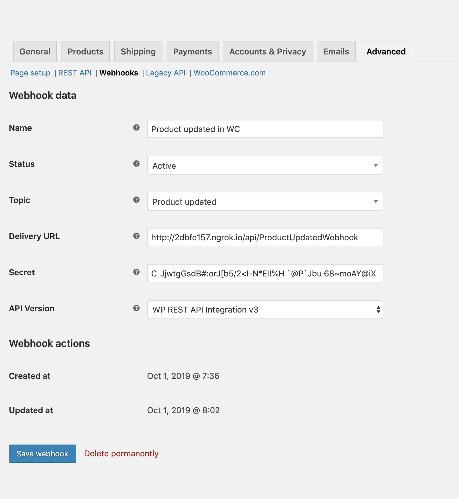 Product.updated webhook triggers twice · Issue #24729 · woocommerce/woocommerce · GitHub
