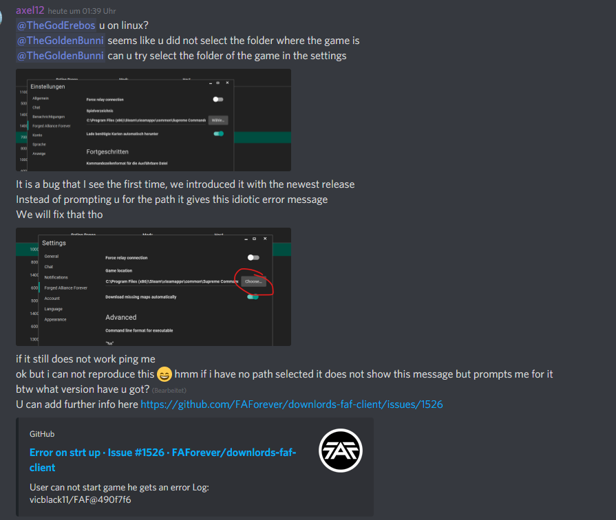Error on start up · Issue #1526 · FAForever/downlords-faf-client · GitHub
