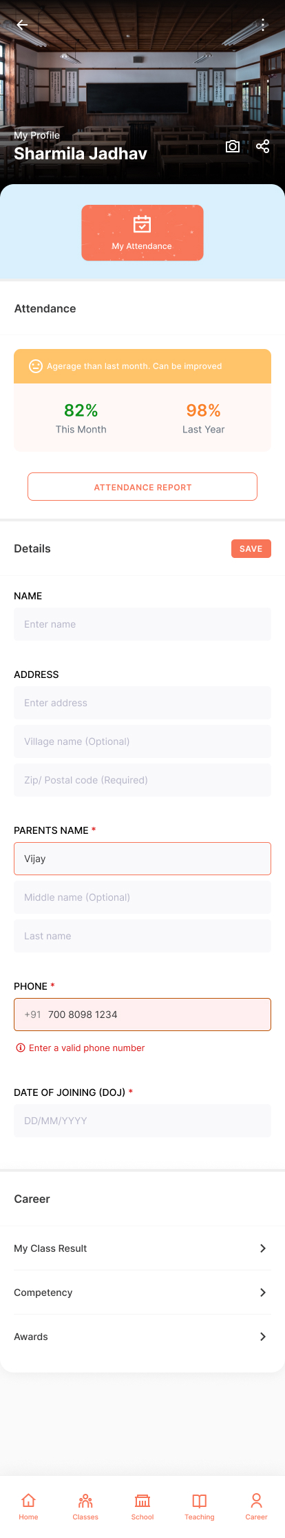 Profile module and self-appearance · Issue #80 · shiksha-platform/frontend-modulefederation · GitHub