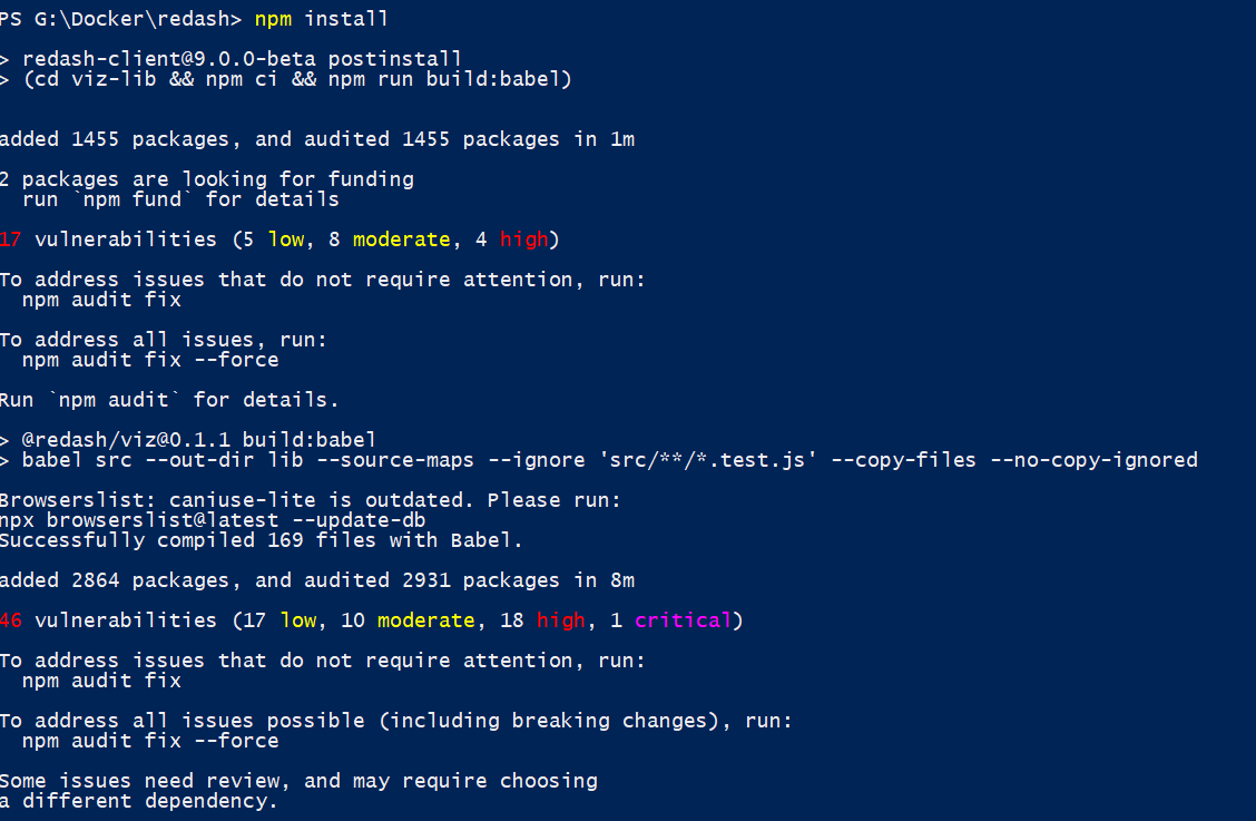 Redash V9 Beta Docker Version Queries And Dahboards Seem Very Broken ...
