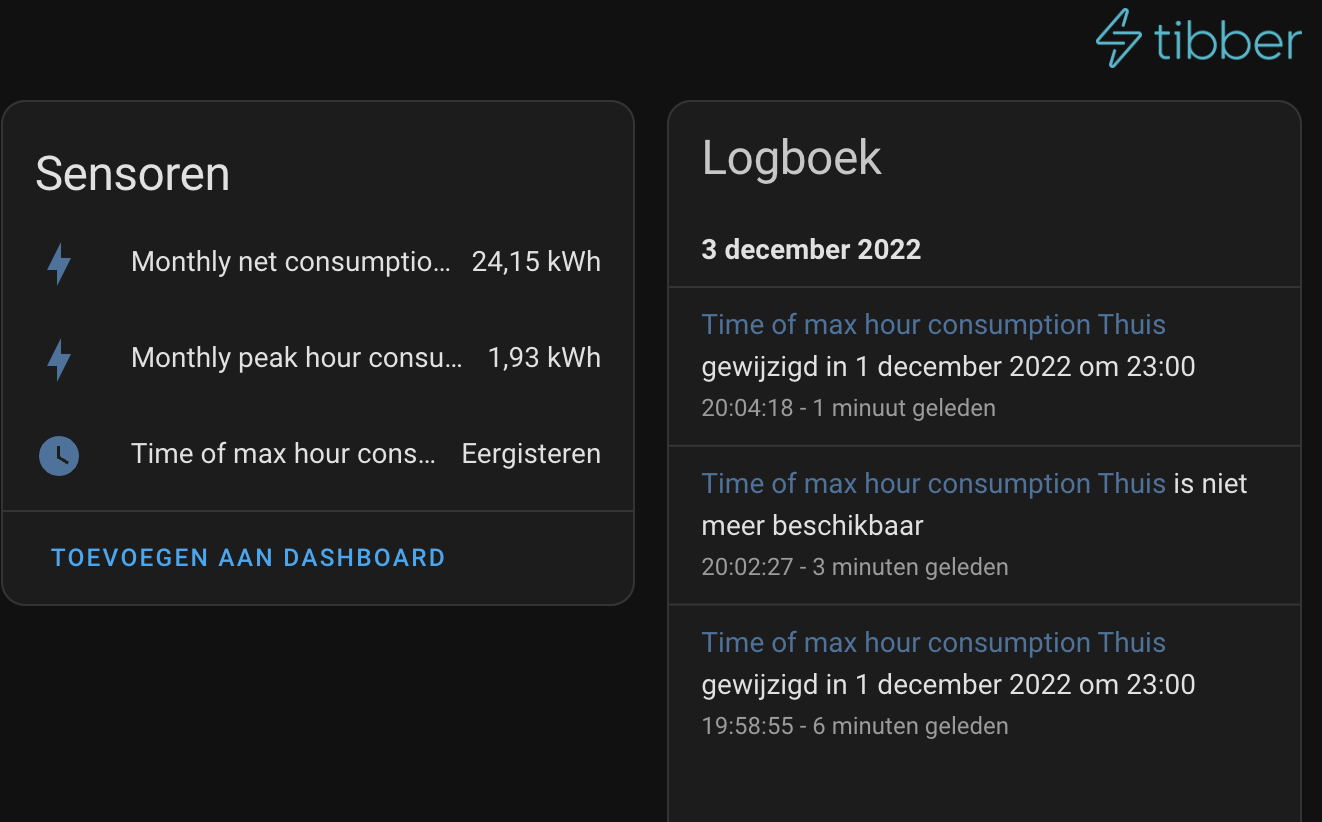 Current price HA Tibber · Issue #80812 · home-assistant/core · GitHub