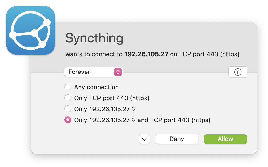 Reveal And Offer Control Over What Ports Syncthing Attempts To