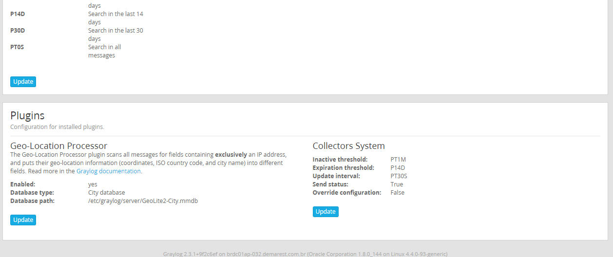 WebUI for configuring not availabie in 0.10.0 · Issue #49 · Graylog2/graylog-plugin-threatintel ...