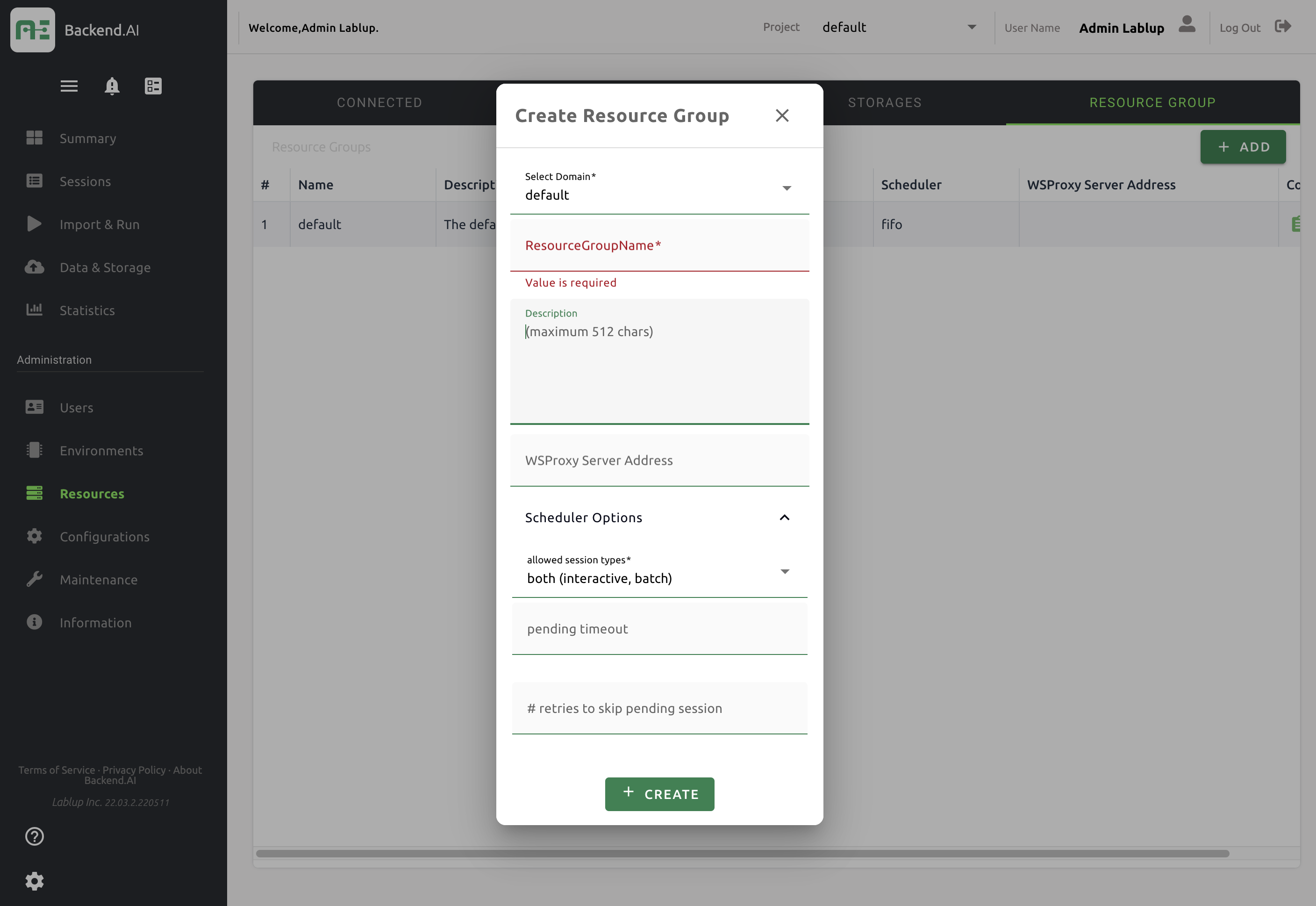 web-ui: minor typo error · Issue #1311 · lablup/backend.ai-webui · GitHub