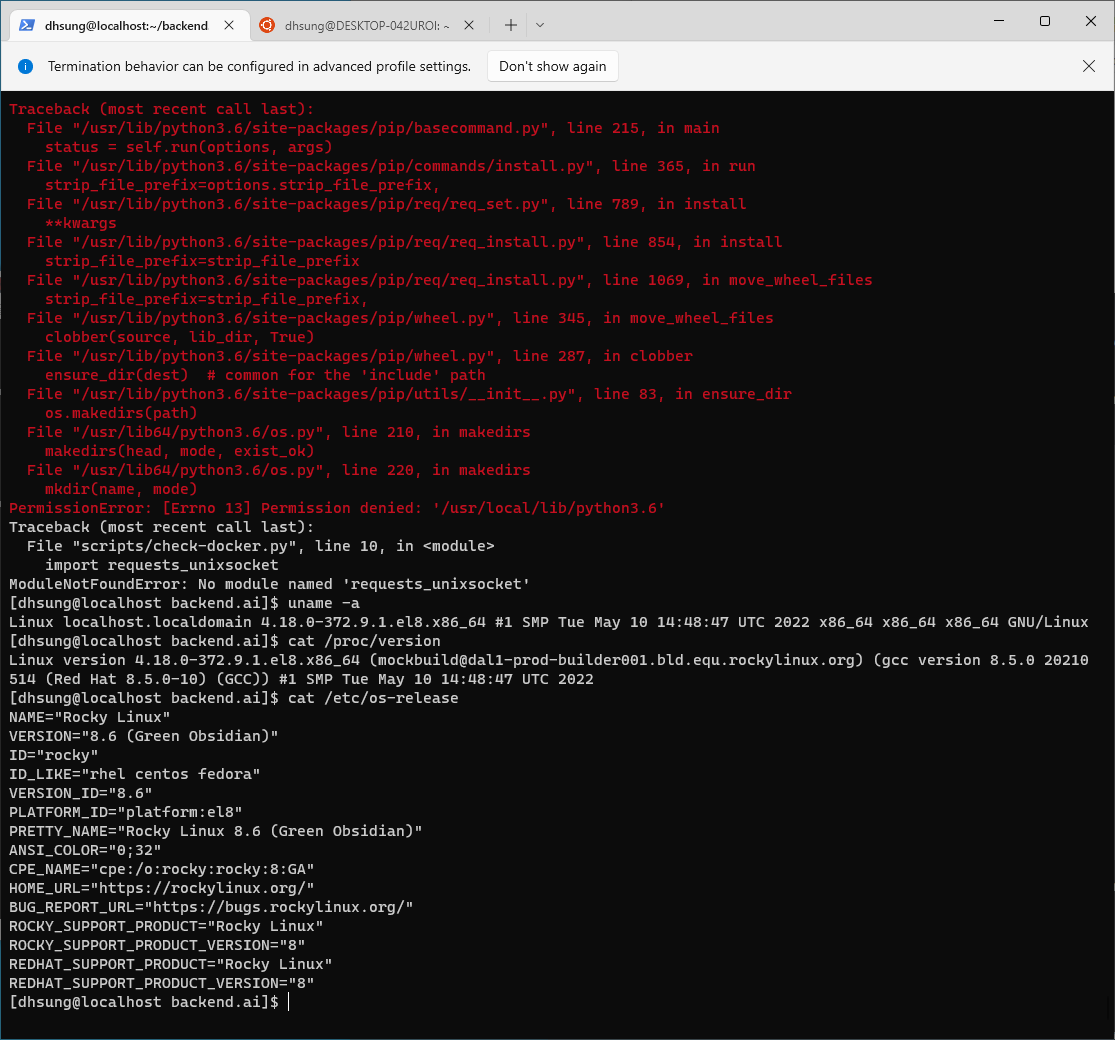 If Linux Distribution System Python Version Is 3 6 And Older Show The Capture Output