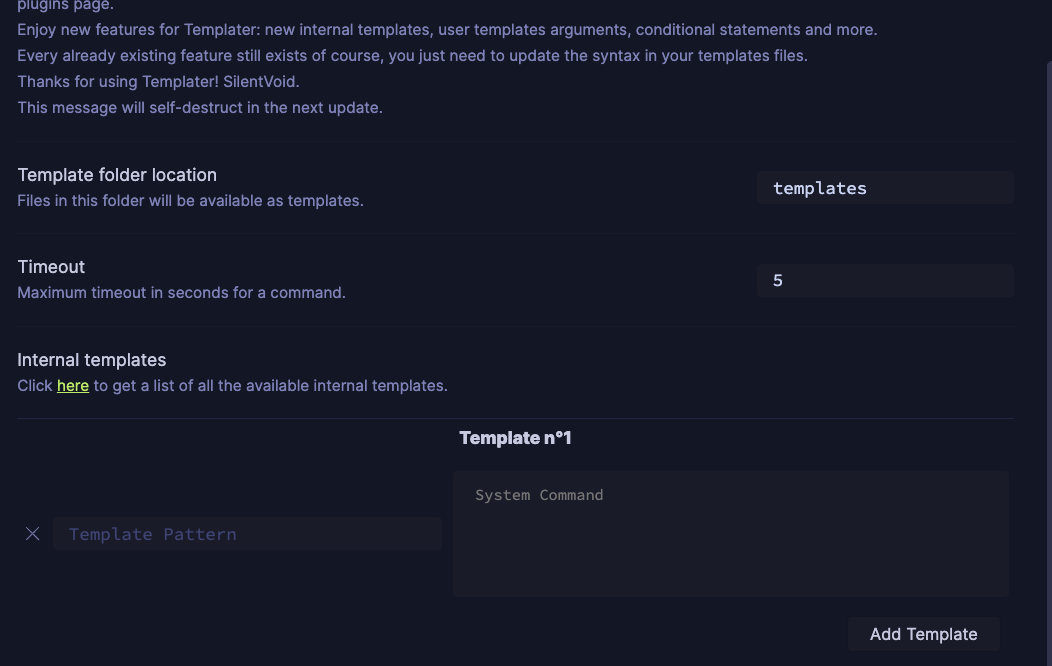 Daily note not templateing · Issue #89 · SilentVoid13/Templater · GitHub