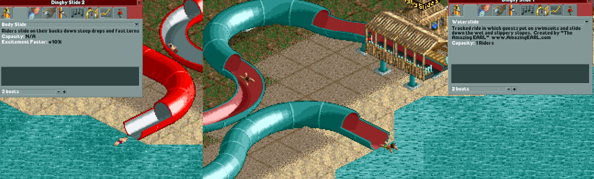 Water Slides! · Issue #14906 · OpenRCT2/OpenRCT2 · GitHub