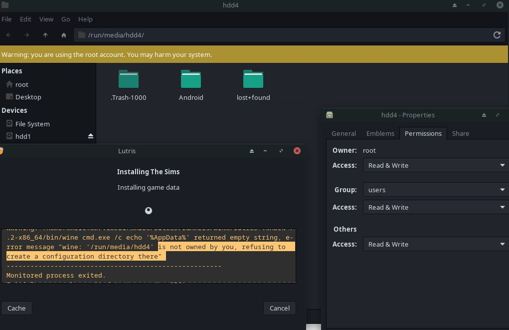 invalid error message when trying to install game to custom folder · Issue #4329 · lutris/lutris ...